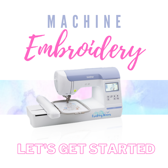 Machine Embroidery Startup – Crashing Waves Designs