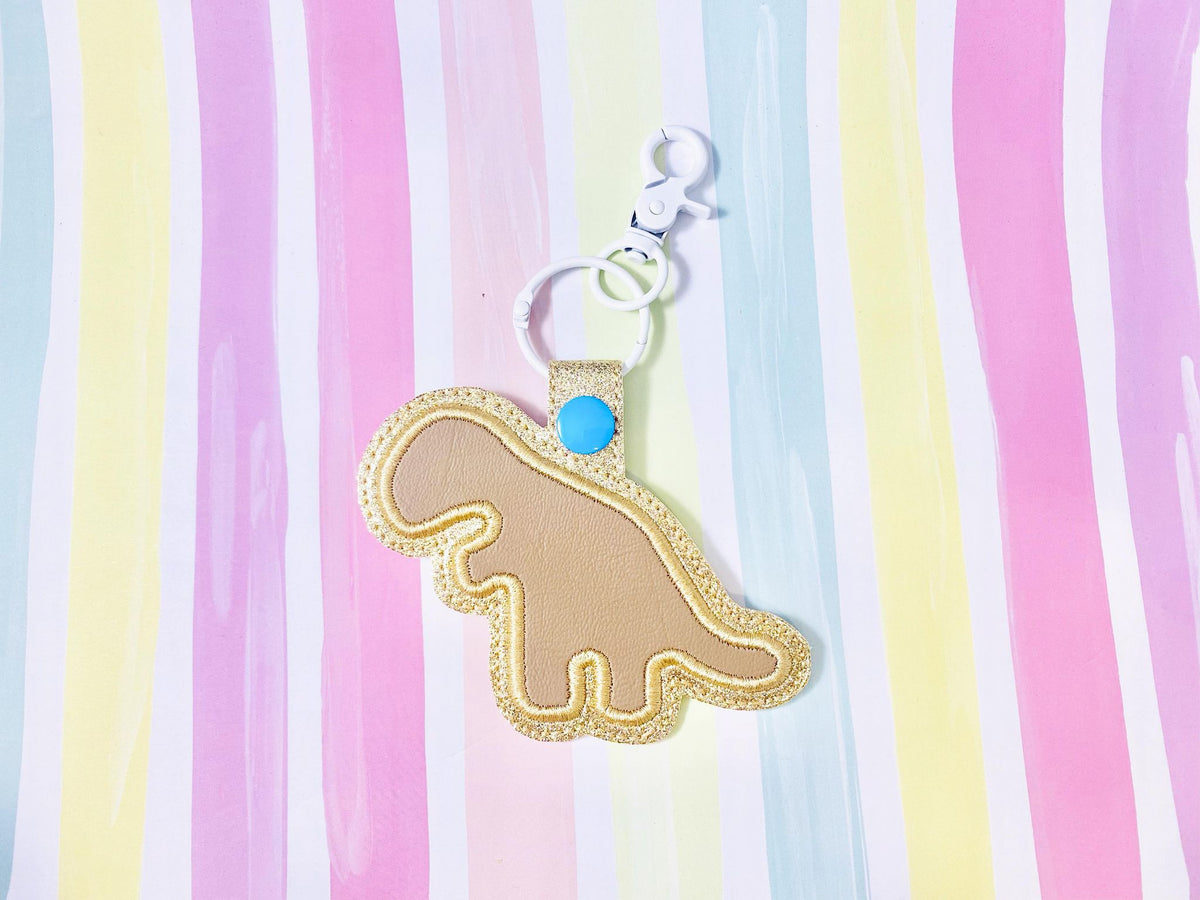 Dino Applique Snap Tab Set – Crashing Waves Designs