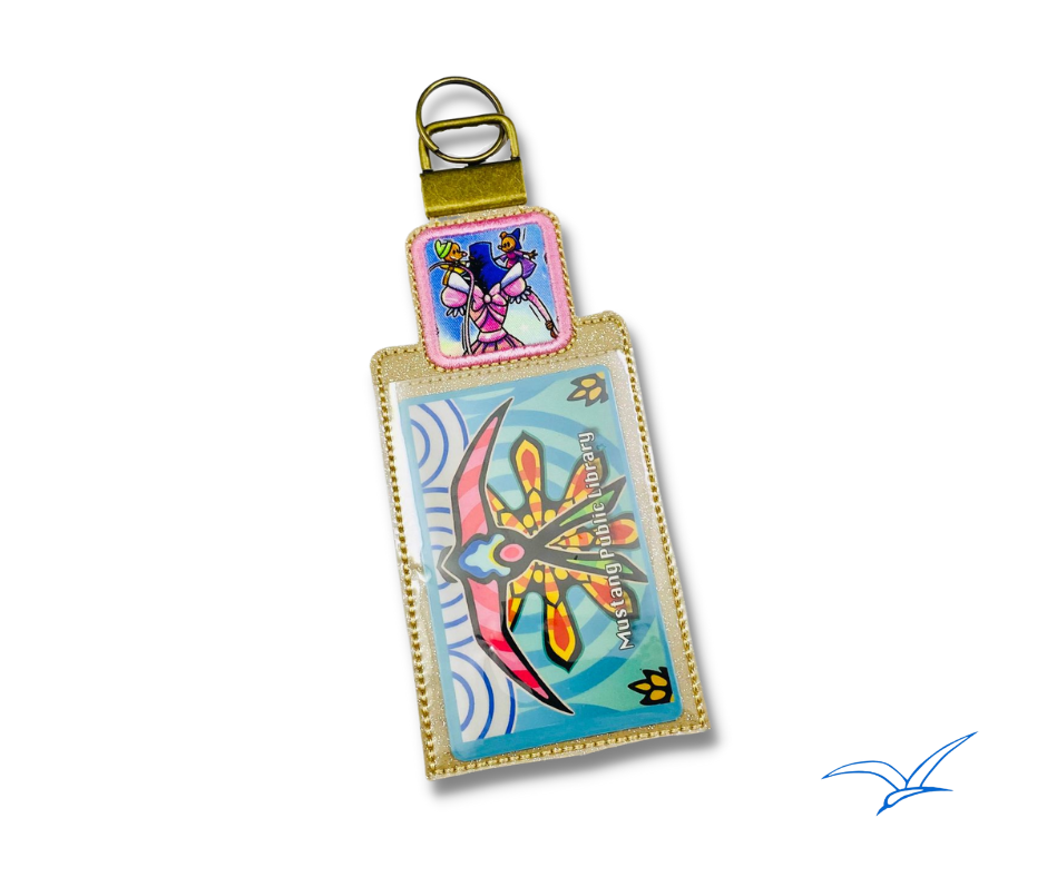 Rounded Square Key Fob Card Holder- READ DESCRIPTION – Crashing Waves ...