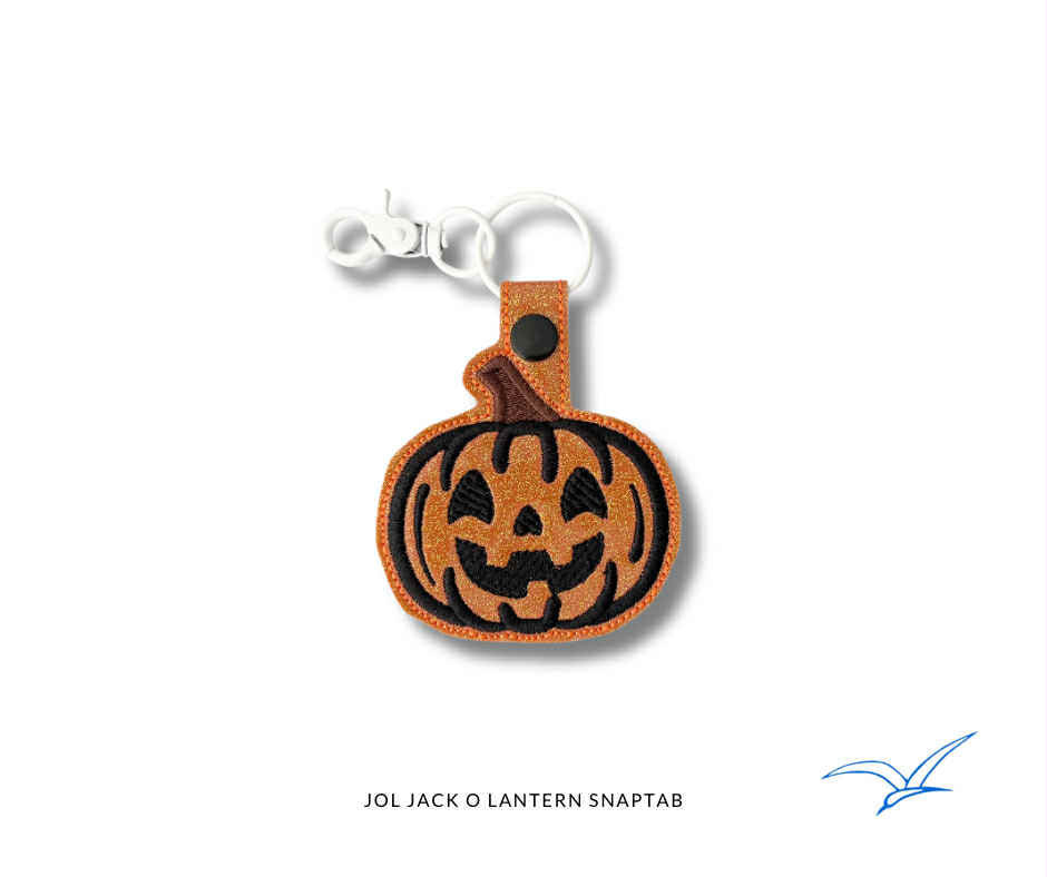 JOL Jack O Lantern Snap Tab – Crashing Waves Designs
