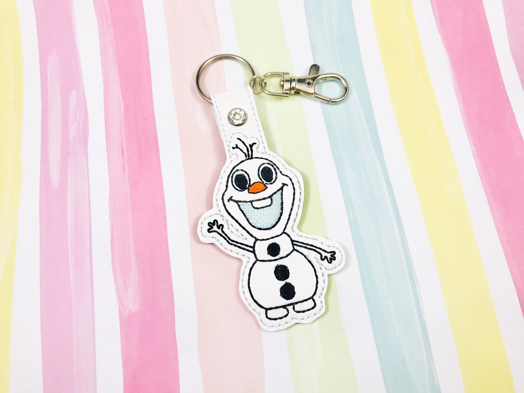 Snowman Snap Tab – Crashing Waves Designs