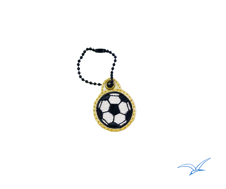 Soccer Ball Zipper Pulls – Crashing Waves Designs