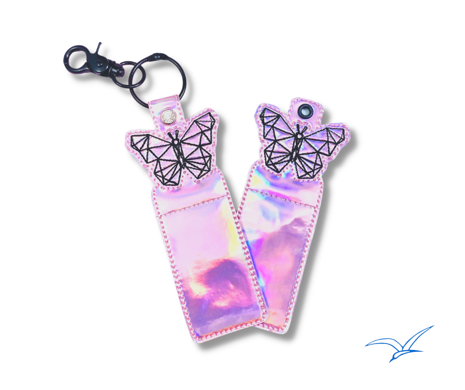 Geo Butterfly Lip Balm Holders Crashing Waves Designs