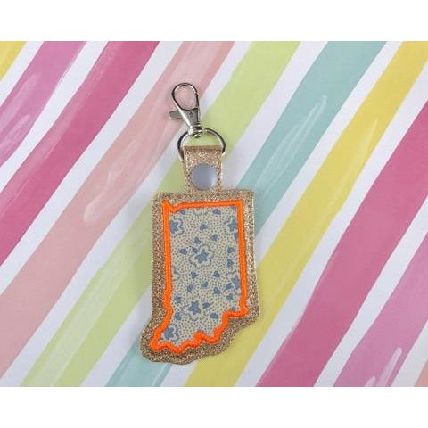 Indiana Applique Snap Tab – Crashing Waves Designs