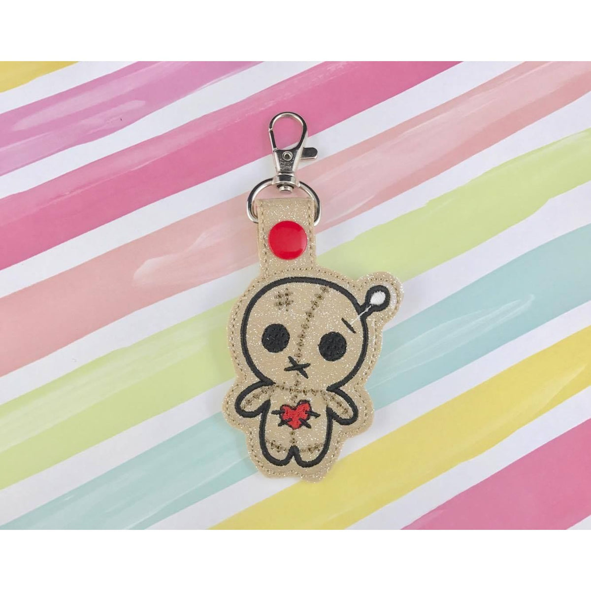 Voodoo Doll Halloween Snap Tab – Crashing Waves Designs