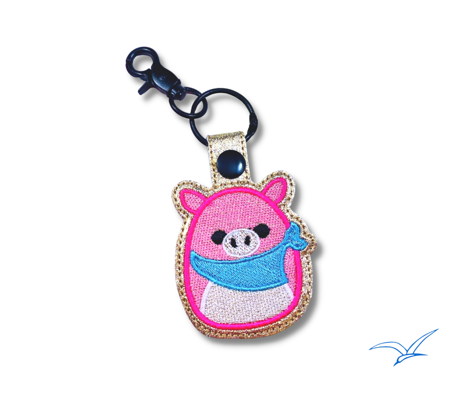 Pig Squish Snap Tab – Crashing Waves Designs