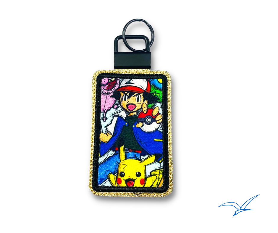 Rectangle Applique Key Fob 1 inch hardware- Read Description – Crashing ...