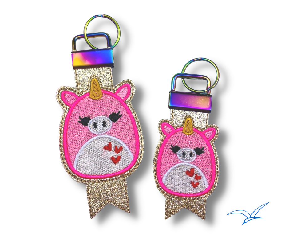 Sketchy Unicorn Squish 1 Inch Key Fob - Read Description – Crashing ...